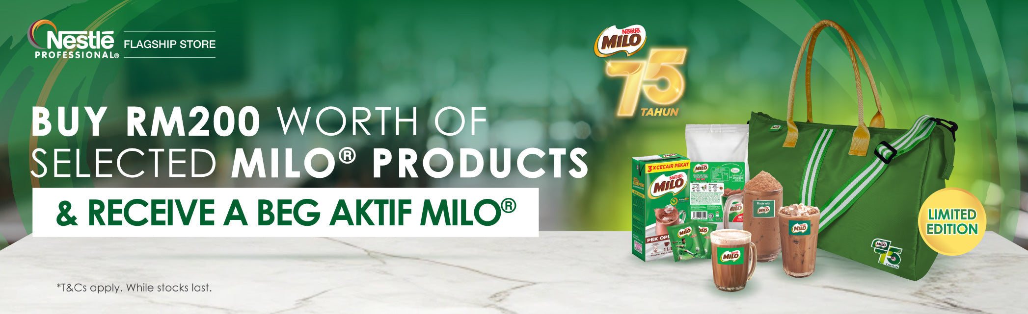 FREE LIMITED EDITION MILO BAG – NProClub.com.my