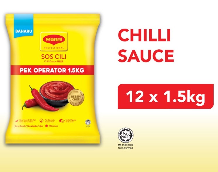 MAGGI Chilli Sauce - 1.5kg – NProClub.com.my