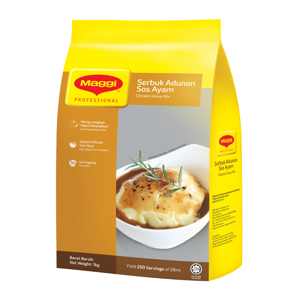 MAGGI Chicken Gravy Mix No MSG - 1kg – NProClub.com.my