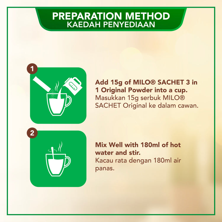 MILO Activ-Go Sachets (15g x 150) x 2 packs – NProClub.com.my
