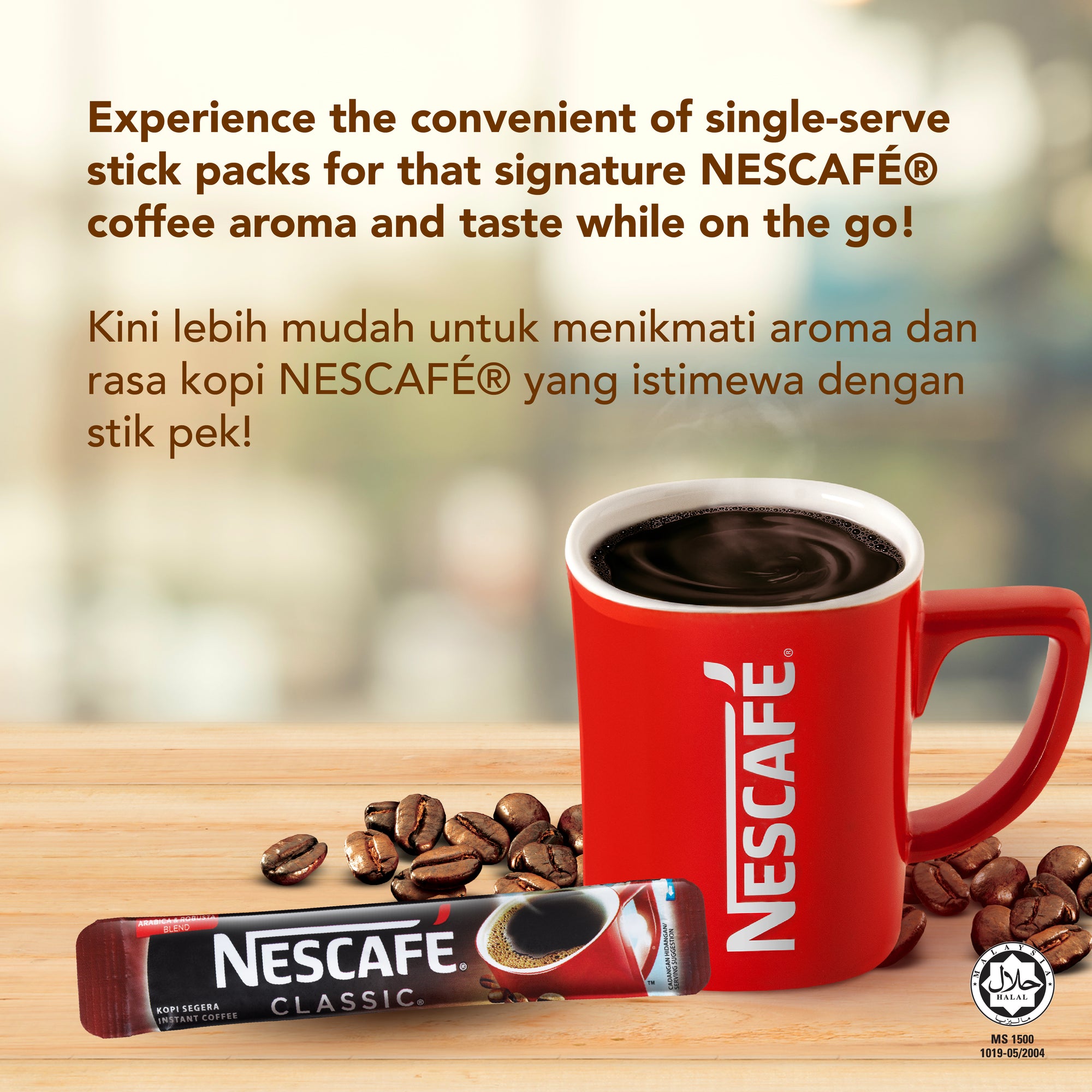 NESCAFE CLASSIC Stickpack - (2g x 480) x 2 packs – NProClub.com.my